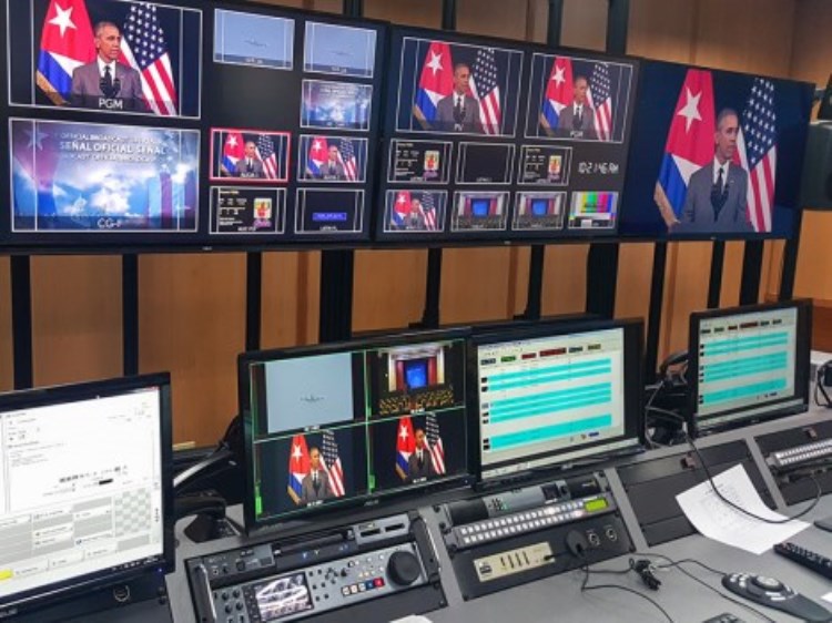 Cuba: ICRT cubrió la visita de Obama con tecnología VSN - Tecnología
