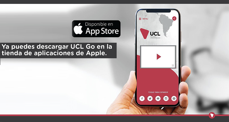 La app de UCL GO está disponible en la tienda de aplicaciones de Apple ...