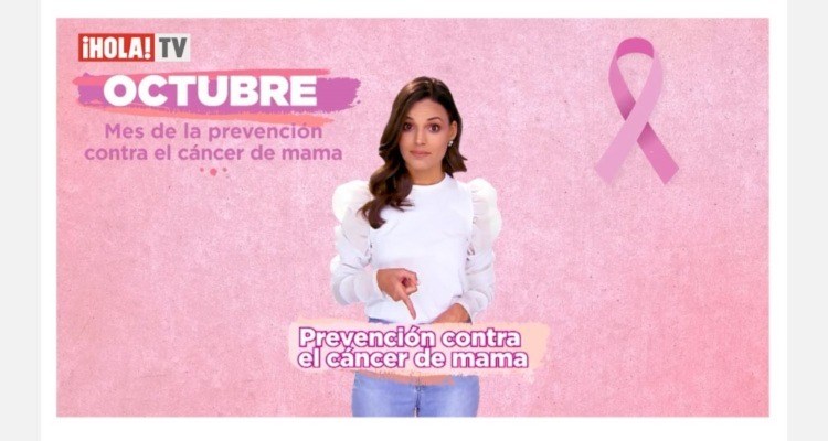 ¡hola Tv Lanza Campaña De Prevención En La Lucha Contra El Cáncer De Mama Televisión
