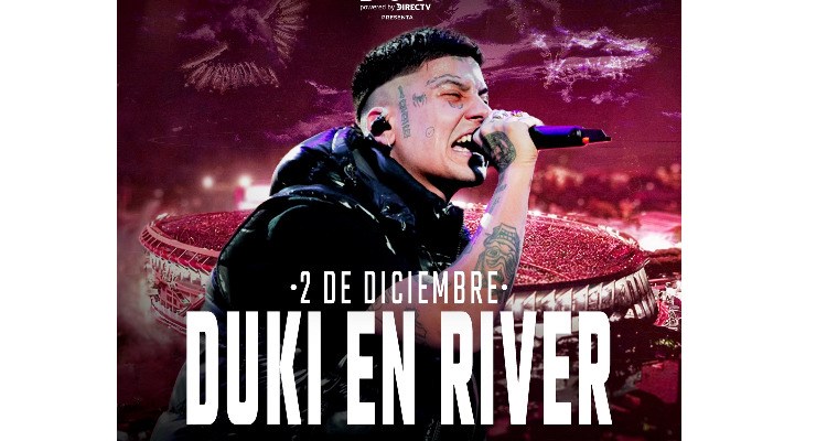 El show de Duki en River se podrá ver gratis por DGO - Televisión