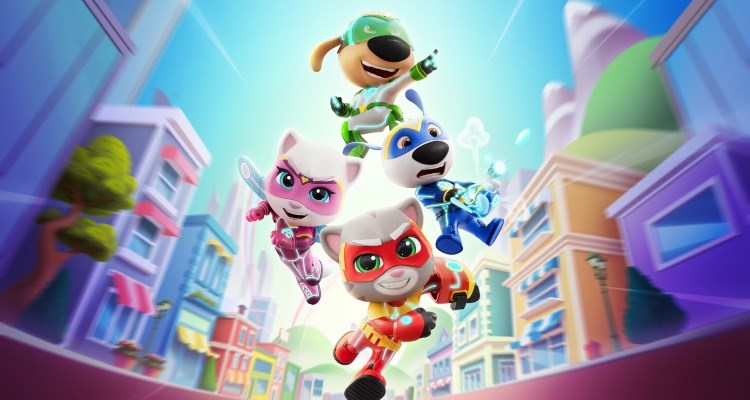 CAKE and BBC team up to bring Talking Tom Heroes: Suddenly Super to ...
