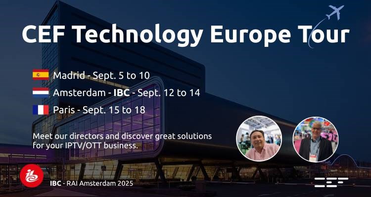 CEF Technology will have a European tour during September - Tecnología