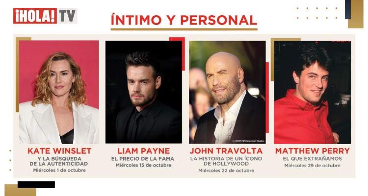 ¡HOLA! TV | Íntimo y Personal destaca a cuatro grandes del cine y la ...