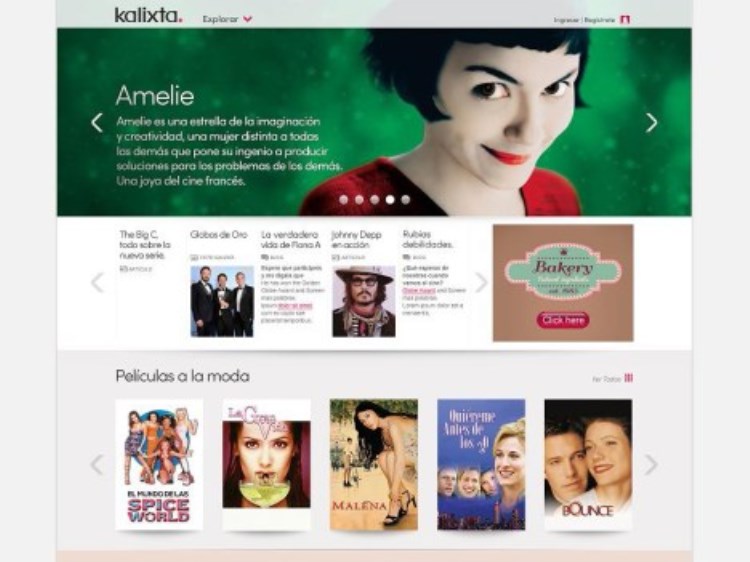 Sony lanzó Kalixta en México - Contenido